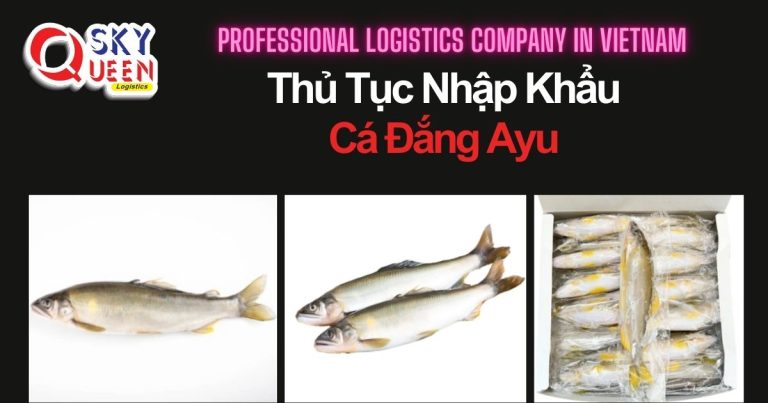 NHẬP KHẨU CÁ ĐẮNG AYU | Hs code 0303