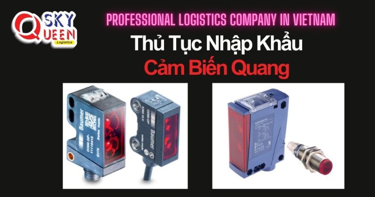 NHẬP KHẨU CẢM BIẾN QUANG | Hs code 8541
